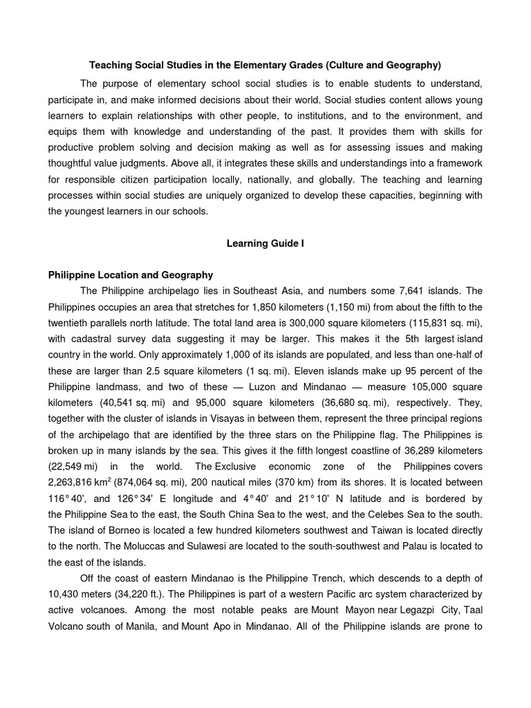 AP Module 2021 | PDF | Philippines