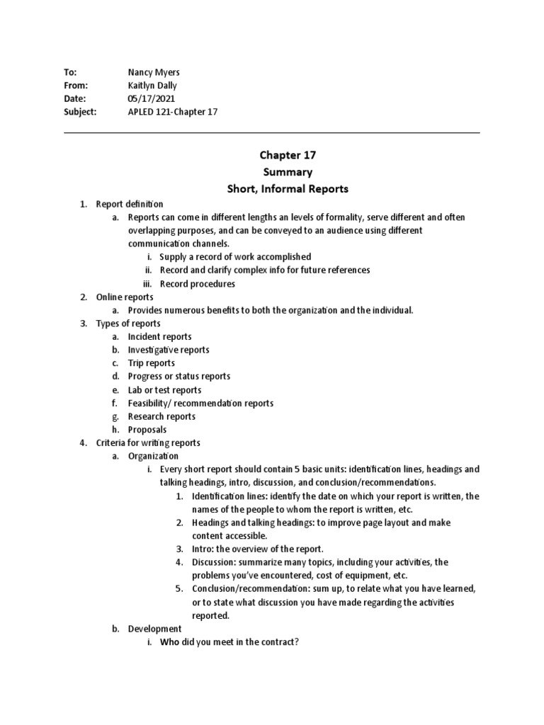 Chapter 17 Summary Apled 121 | PDF | Cognition | Communication