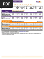 FedEx New Tariff 2025 | PDF | Payments | Freight Transport
