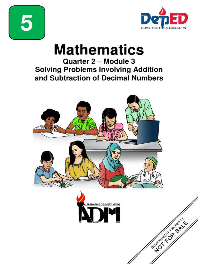 Math5 Q2 M3 Solving Problems Involving Addition | Download Free PDF ...