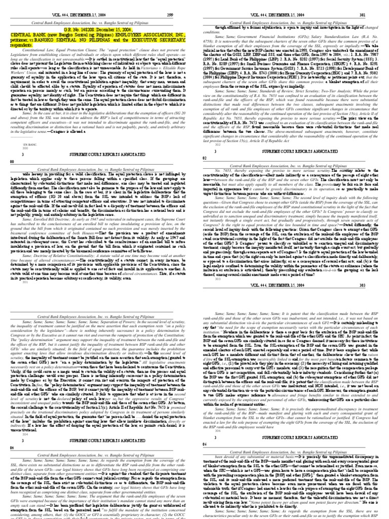IV. Equal Protection Cases | Download Free PDF | Equal Protection ...