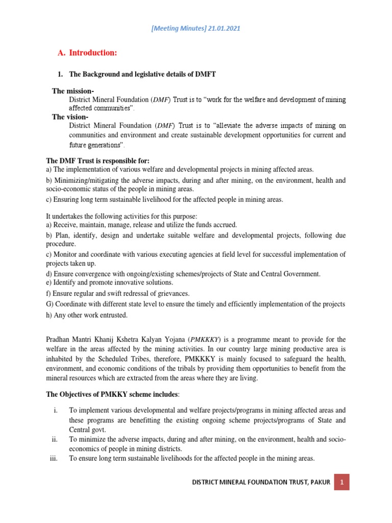 Establishment of Model AWC | PDF | Malnutrition | Mining