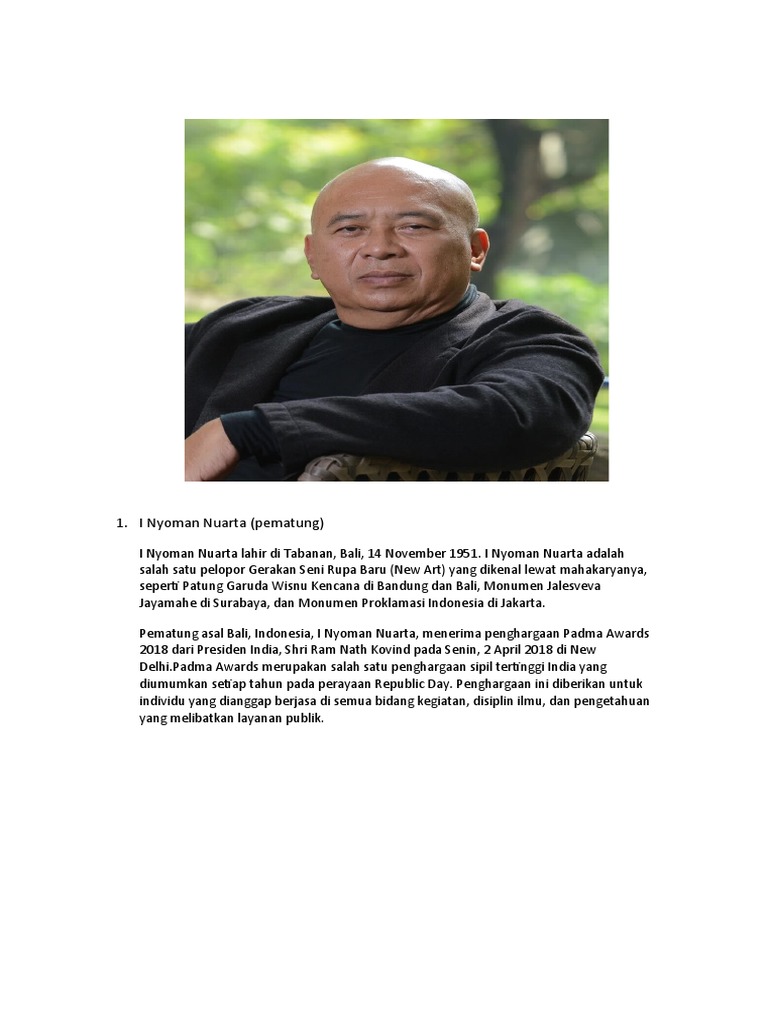 Tokoh-Tokoh Seni Rupa | PDF