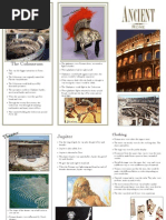 Ancient Rome Brochure | PDF | Ancient Rome | Gladiator
