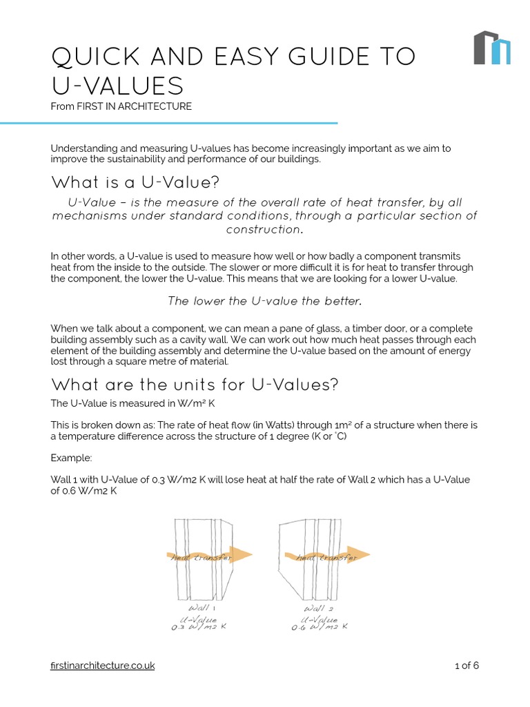 Quick and Easy Guide To U-Values | Download Free PDF | Electrical ...