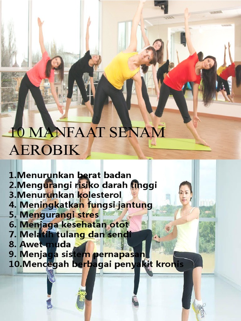 Nabila X.3 - Manfaat Senam Aerobik | PDF | Kesehatan Holistik