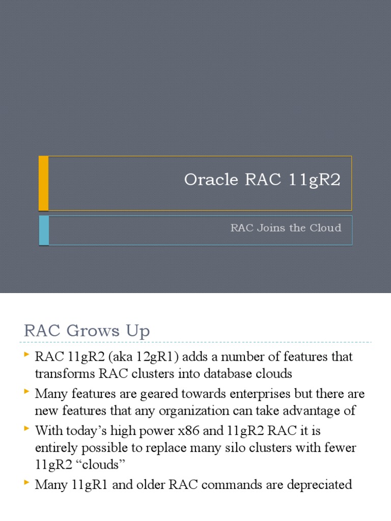 Oracle RAC 11gR2: RAC Joins The Cloud | PDF | Computer Cluster | Domain Name System