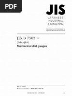 Jis B 7502-2016 | PDF
