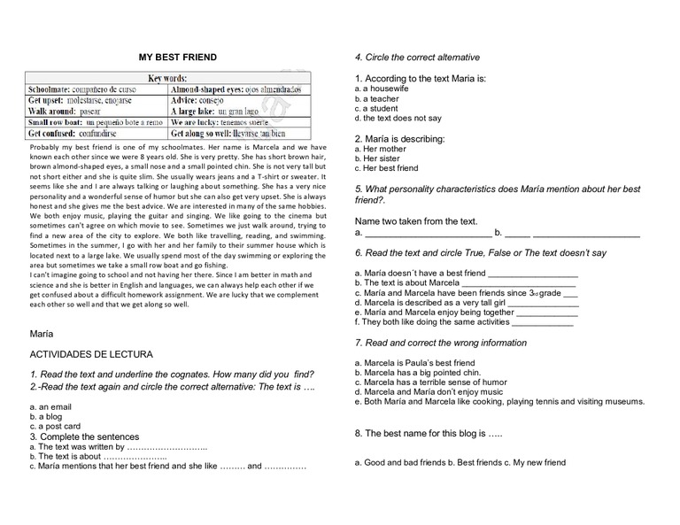 Best Friend Dynamics | PDF