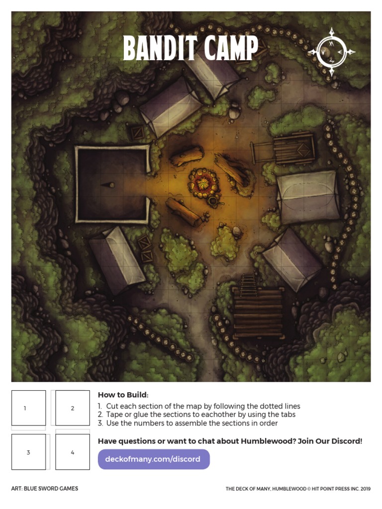 BanditCamp Map PNP | PDF