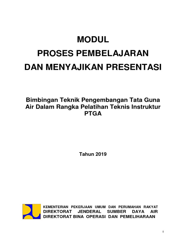 02b0d Modul Pembelajaran Presentasi | PDF