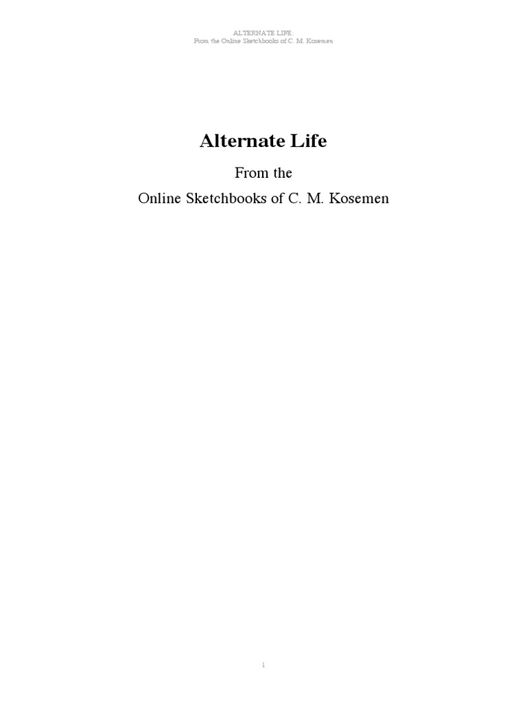 Book Alternate Life | PDF | Nature
