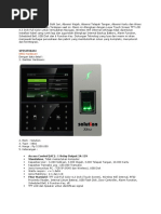 Software Finger Print X100C | PDF