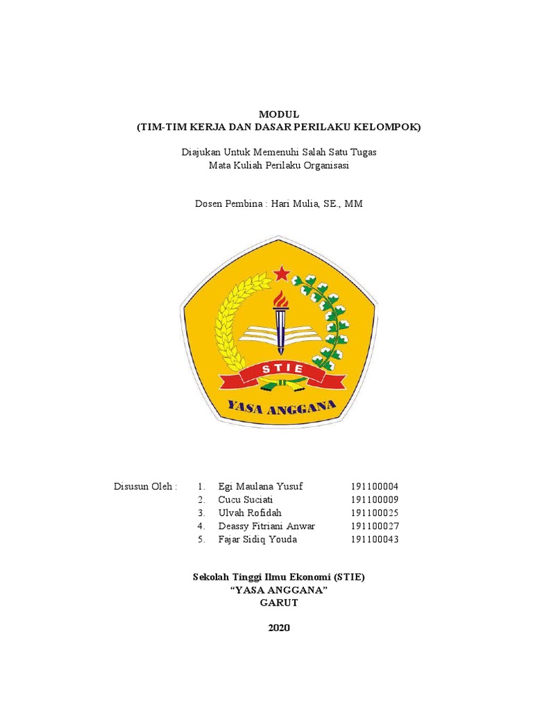 Kelompok1 - Tim-Tim Kerja Dan Dasar Prilaku | PDF