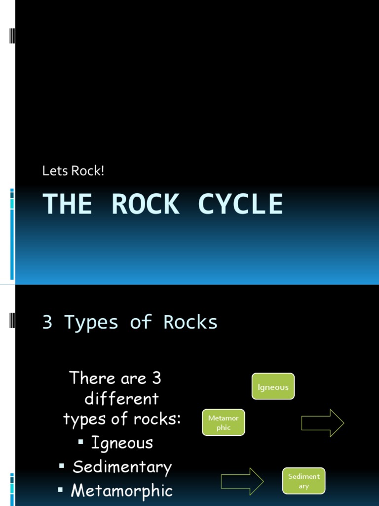 Rock Cycle Powerpoint 2 | PDF
