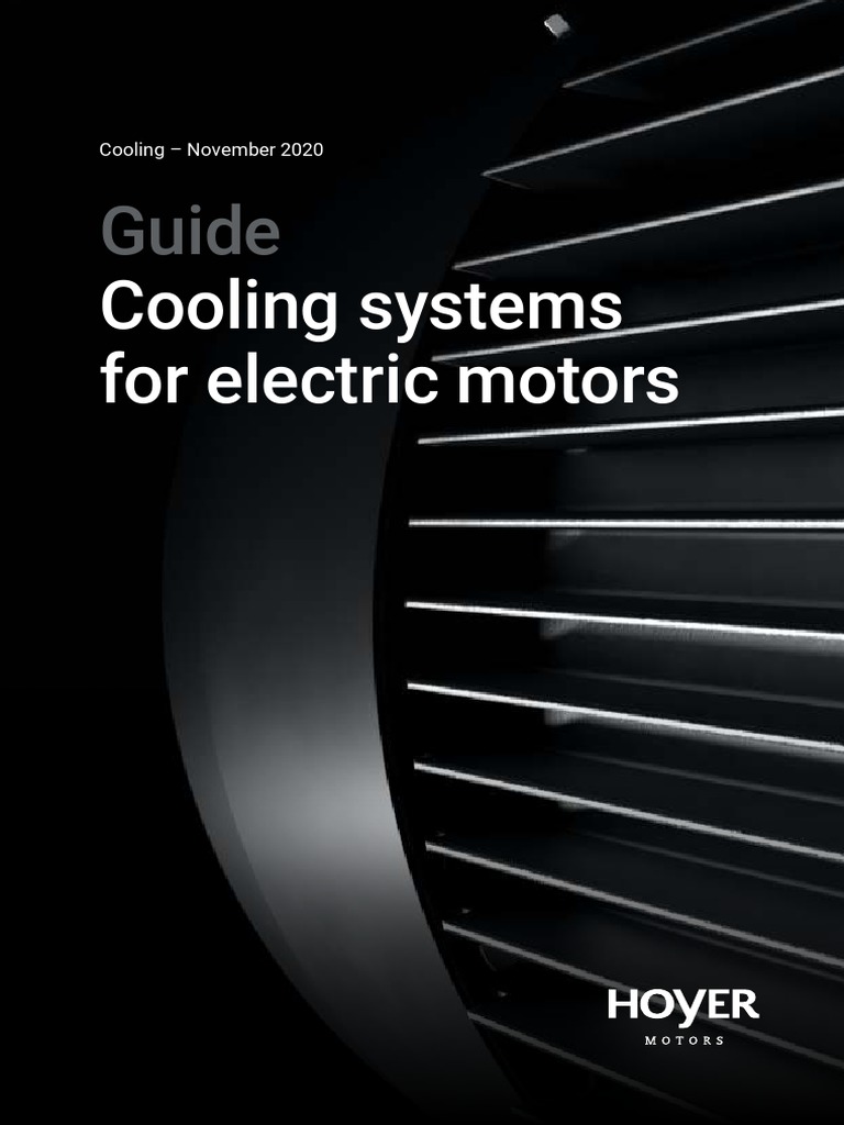 Motors Cooling Guide | PDF | Electric Motor | Engines