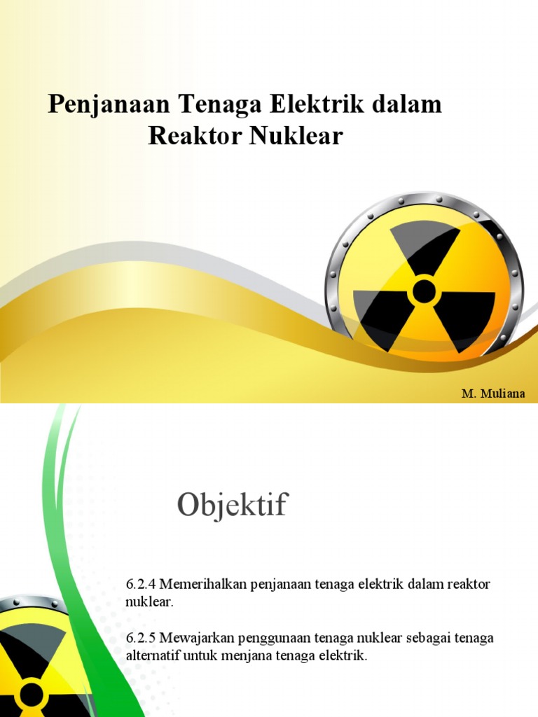 Proses Penjanaan Tenaga dalam Reaktor Nuklear | PDF