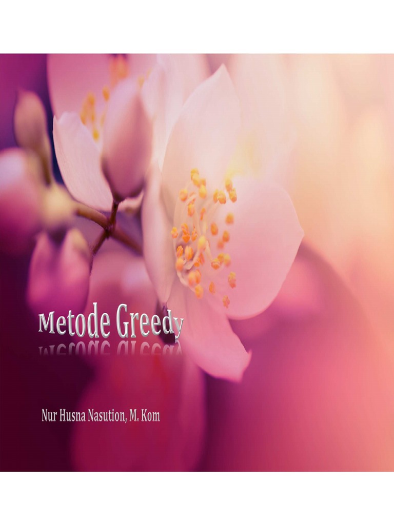 DAA P 5 Metode Greedy | PDF
