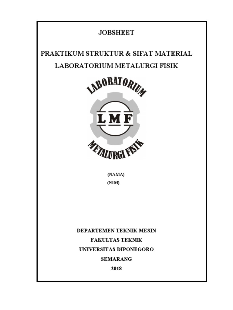 Praktikum Struktur Material di Metalurgi | PDF