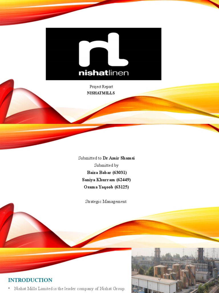 Nishat Mills | PDF | Spinning (Textiles) | Textiles