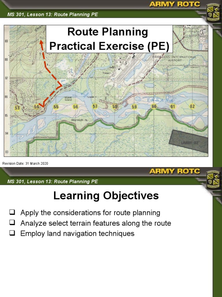 Route Planning Using METT-TC Analysis | PDF | Science | Science And ...