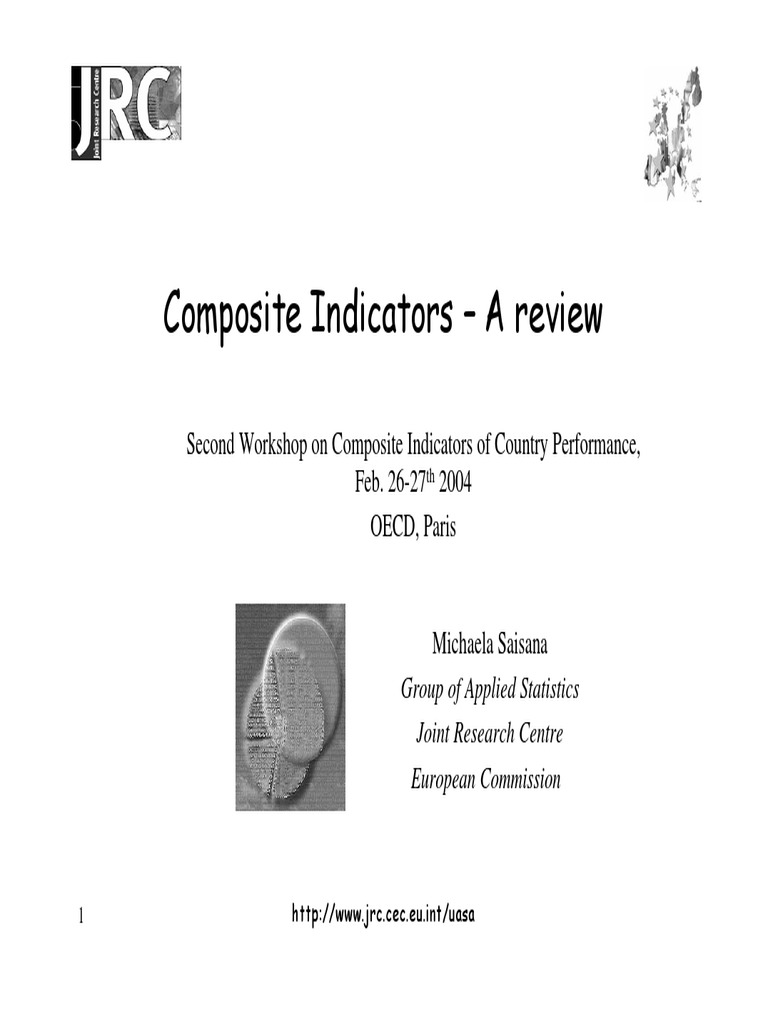 Composite Indicators - A Review | PDF | Biodiversity | Principal ...