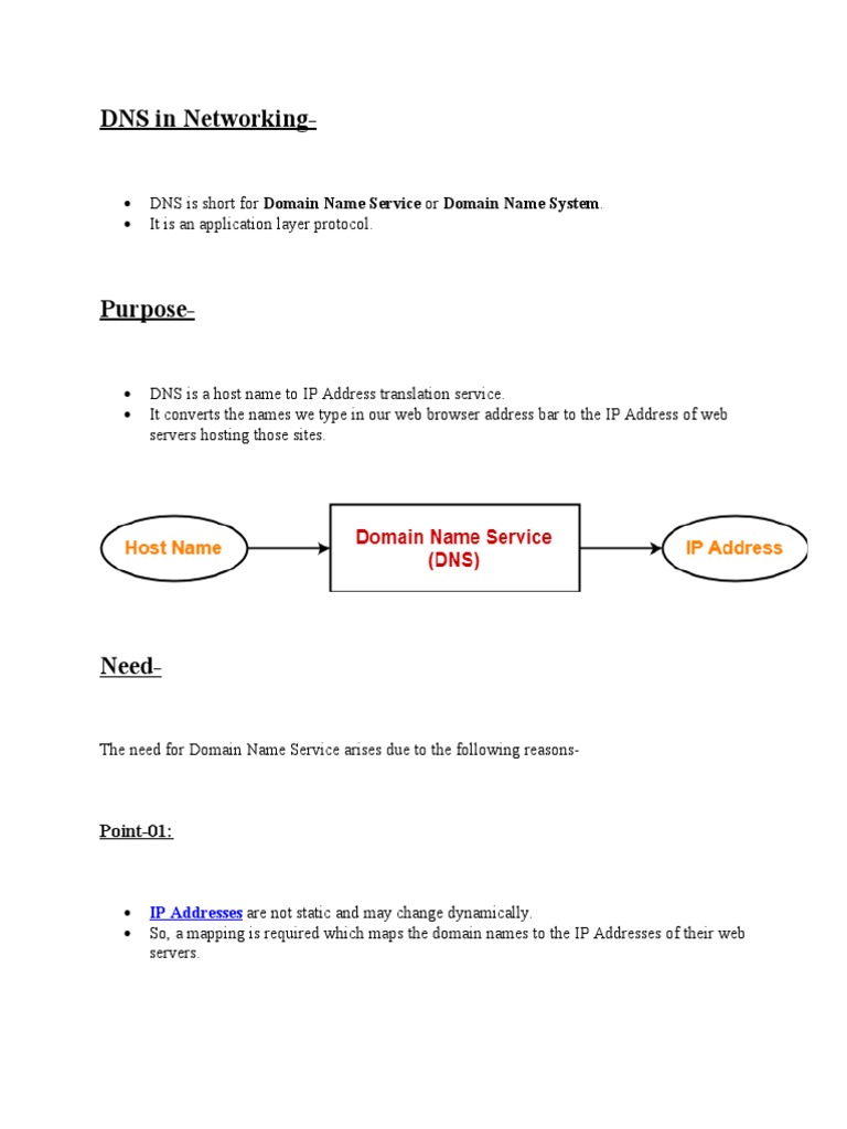 DNS in Networking | PDF | Active Directory | Domain Name System