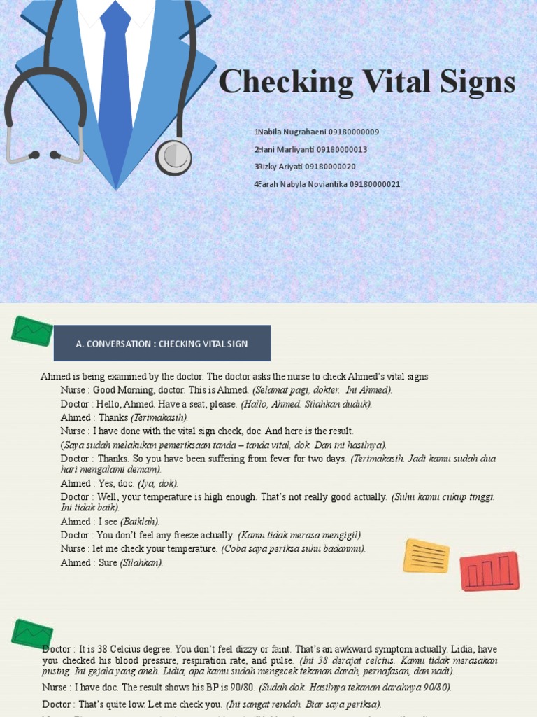 Unit 4 - Checking Vital Signs | PDF | Blood Pressure | Physiology