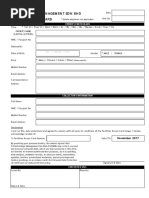 Access Card Form | PDF