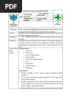 Sop Pemeriksaan Asam Urat Metode Poct | PDF