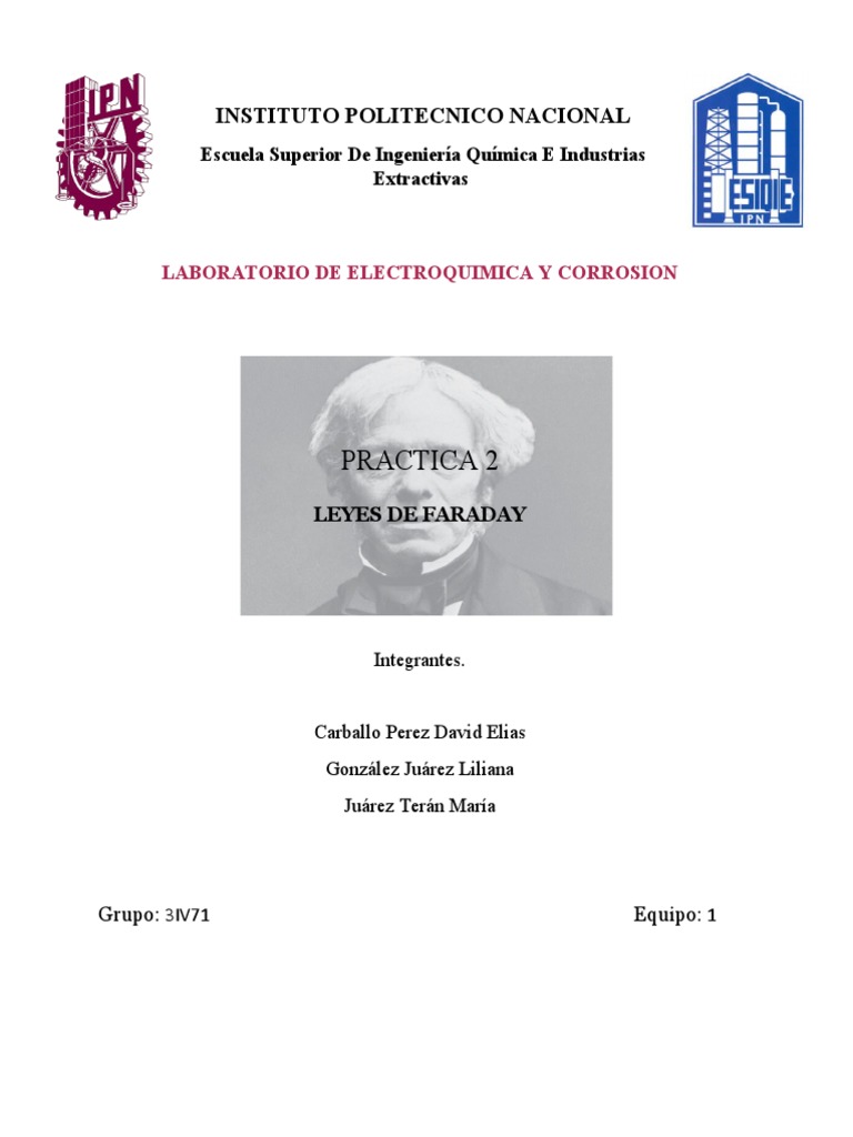 PRACTICA 2 Electroquimica | Descargar gratis PDF | Electrodo | Redox