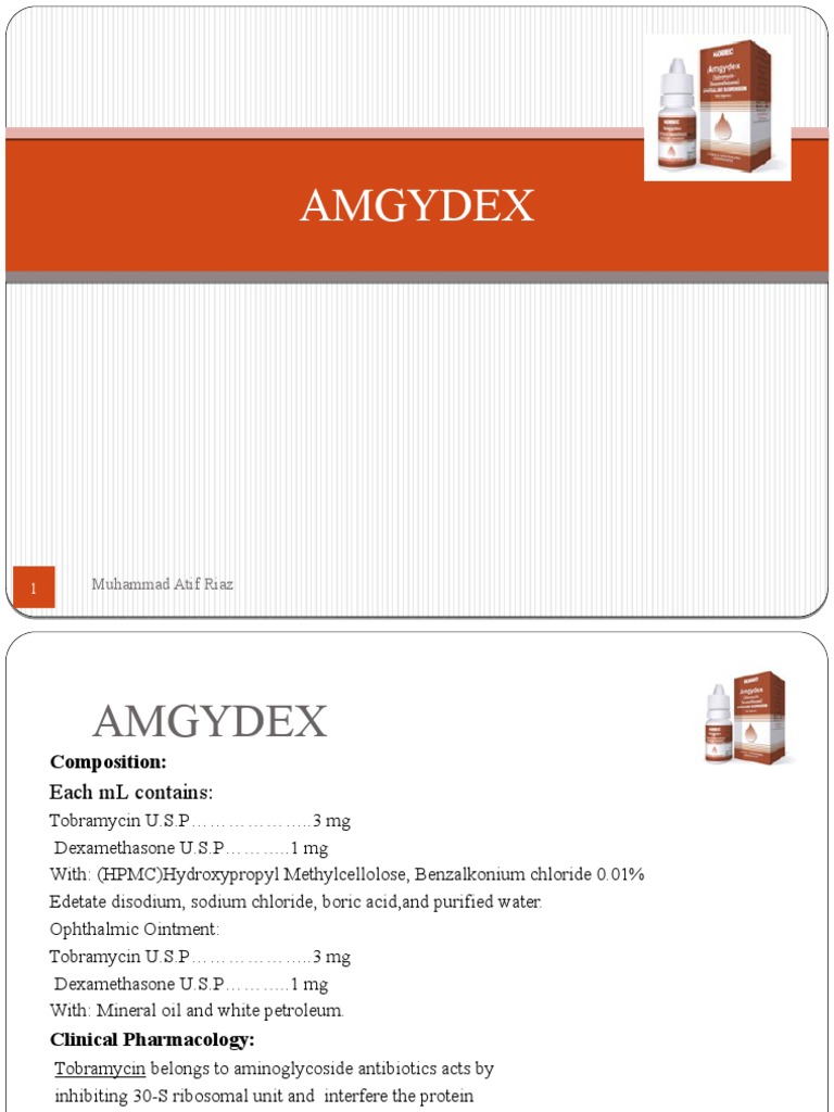 Tobramycin+Dexa Eye Drops | PDF | Microbiology | Health Care