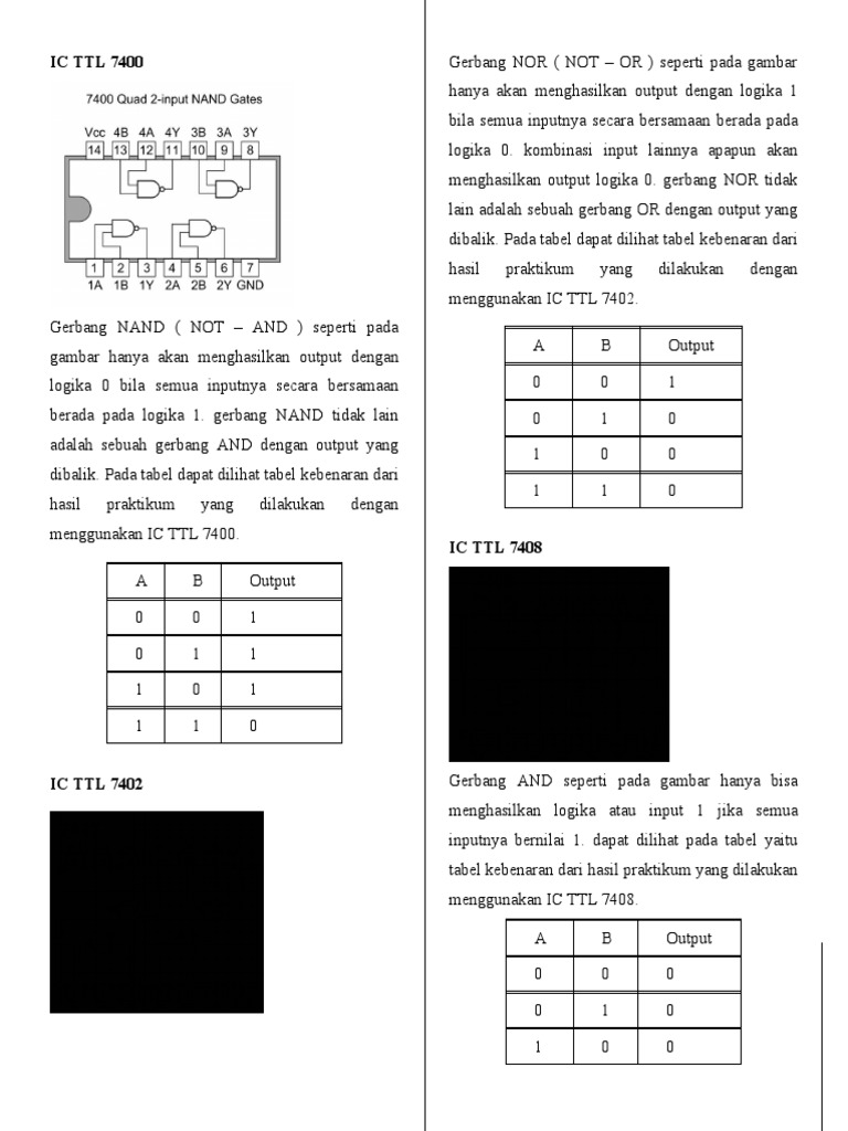 Ic TTL | PDF