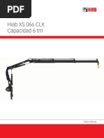 HIAB 175-5 - Ficha Técnica | PDF