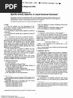 Astm D792 20 | PDF | Density | Water