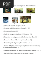 Kung Fu Panda Script | PDF