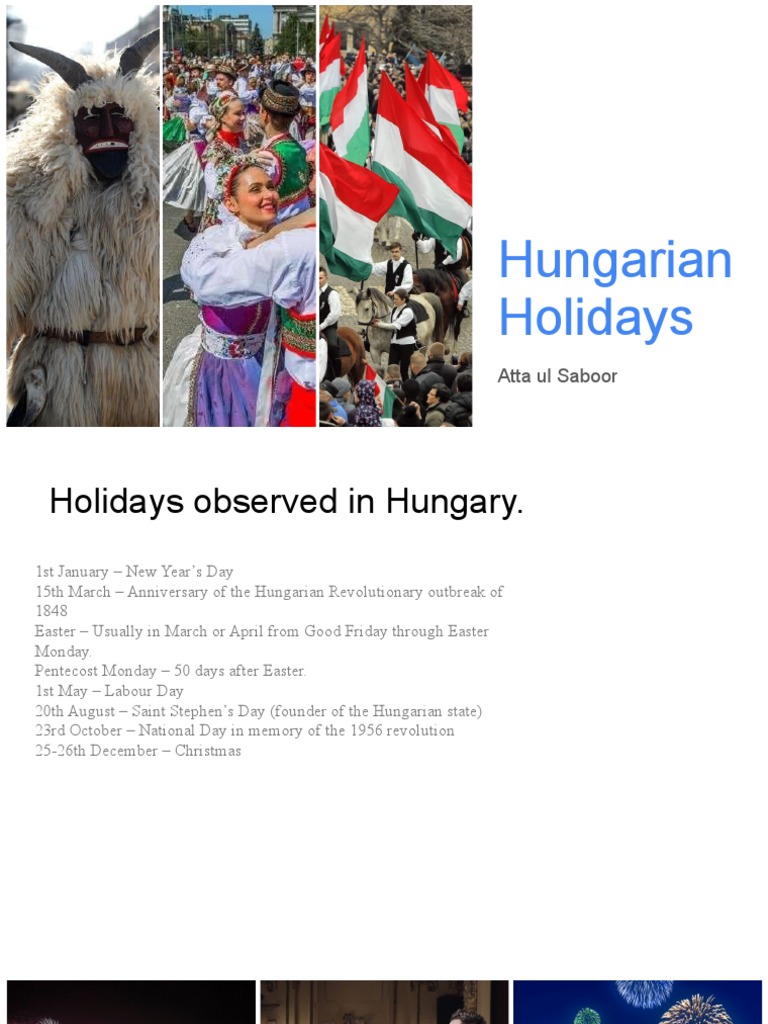 Hungarian Holidays | PDF | Hungary | Easter