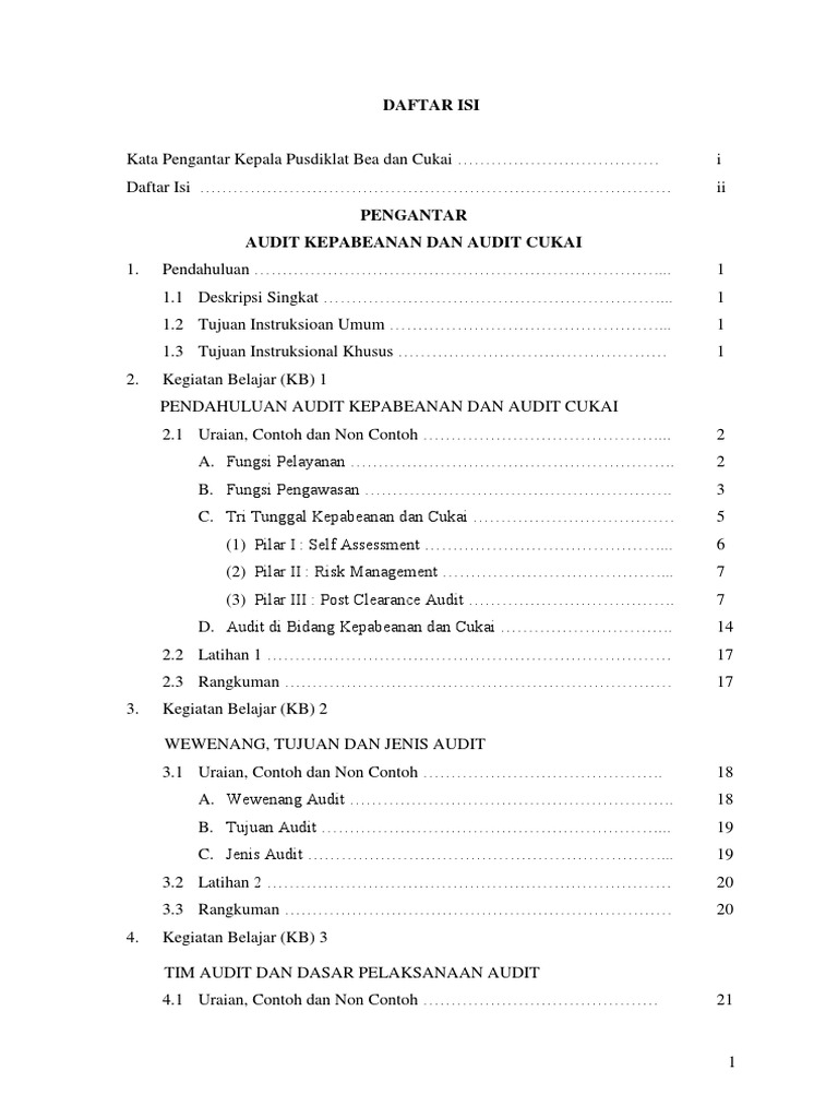 Bea Dan Cukai - Pengantar Audit Kepabeanan Dan Cukai | PDF | Pengelolaan Keuangan & Uang | Komputer