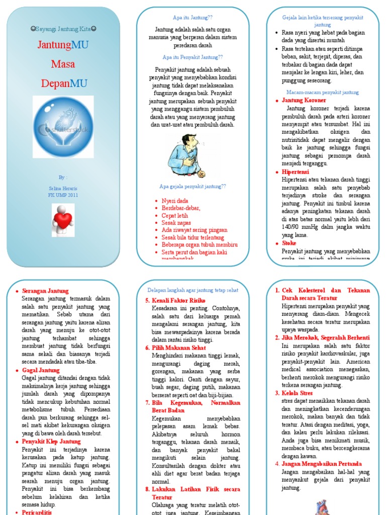 Leaflet Jantung - Maisarah | PDF