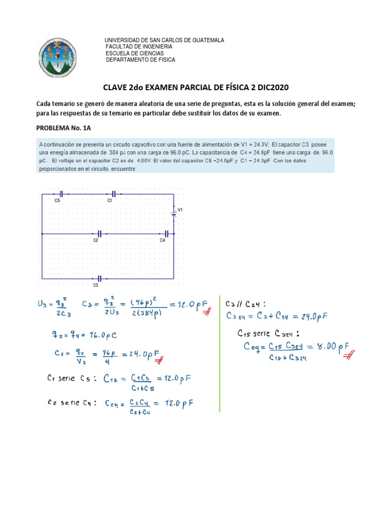 Clave 2do Parcial F2 | PDF