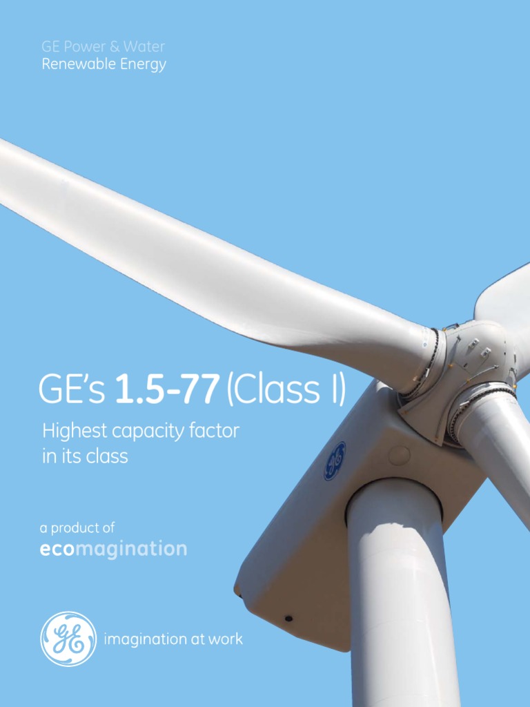 1.5-77 (Class I) : Highest Capacity Factor in Its Class | PDF | Wind ...