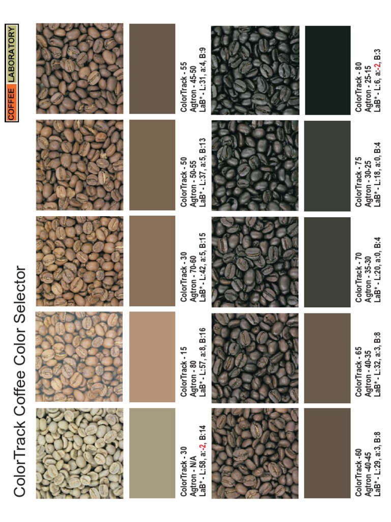Coffee Color Selector Guide | PDF | Science & Mathematics