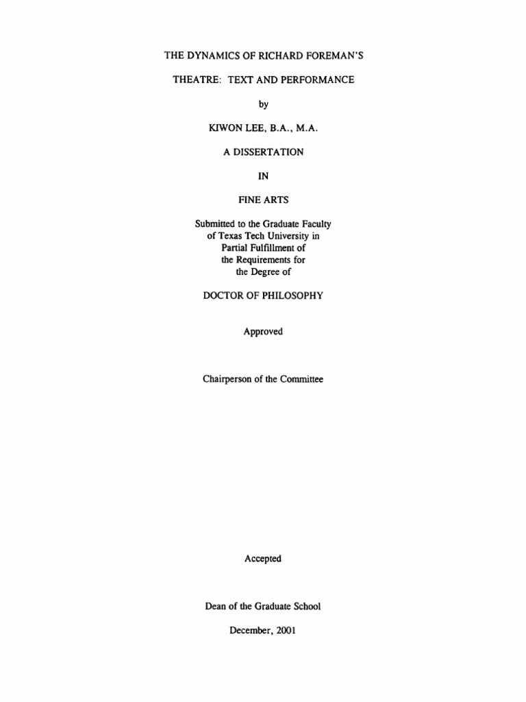 Richard Foreman's Avant-Garde Theatre Dynamics | PDF | Theatre | Avant ...