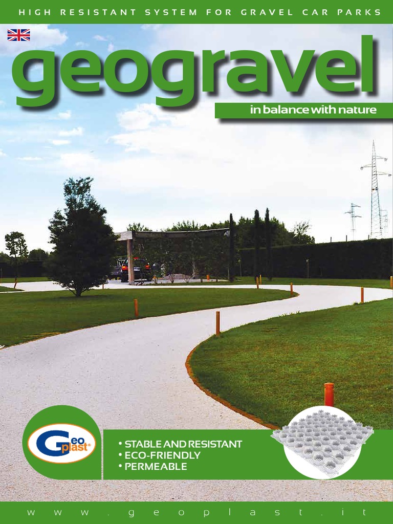 Geoplast Geogravel English Catalogue | PDF | Civil Engineering | Materials