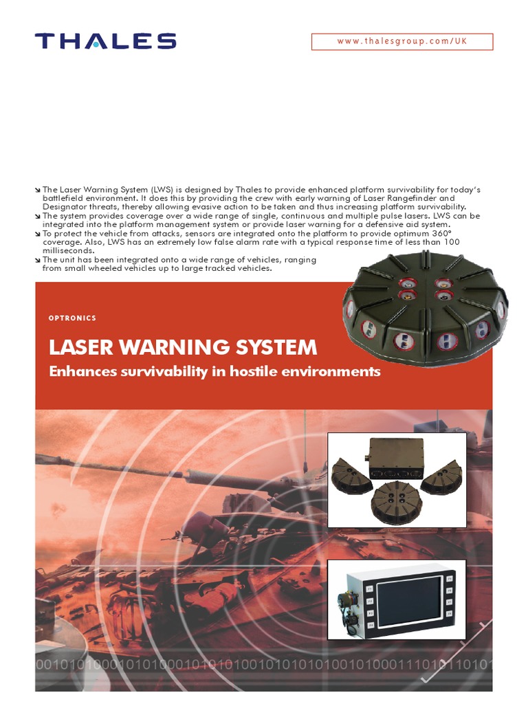 Laser Warner 10 12 | PDF | Laser | Detector (Radio)
