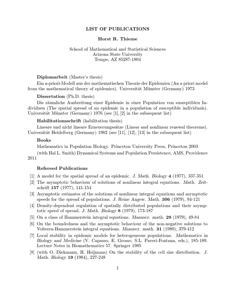 List of Publications Horst R. Thieme: Schrift 157 (1977), 141-154 | PDF ...