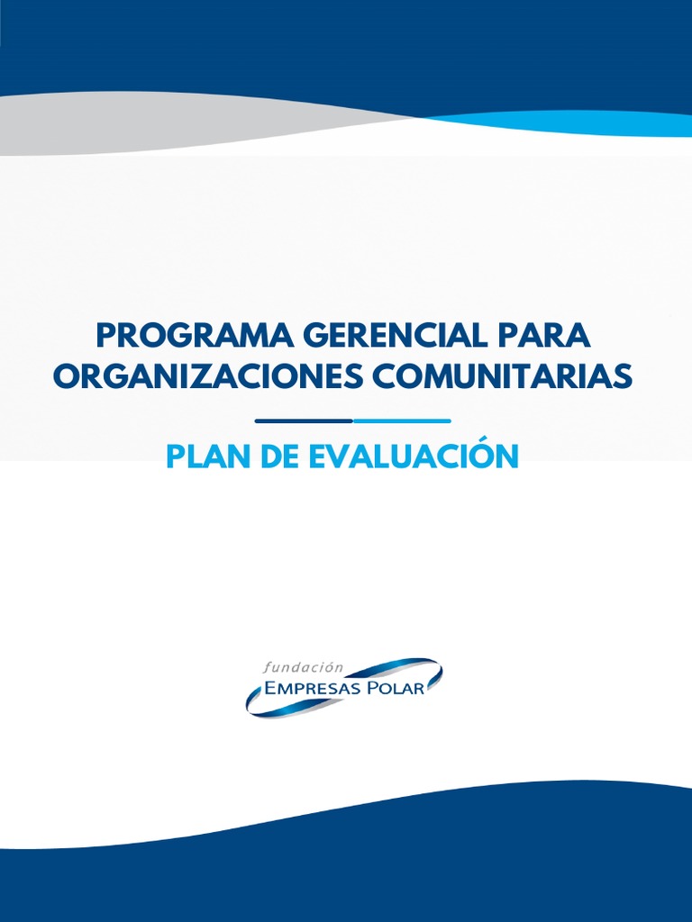 Plan de Evaluación PGOC | PDF | Liderazgo | La naturaleza humana