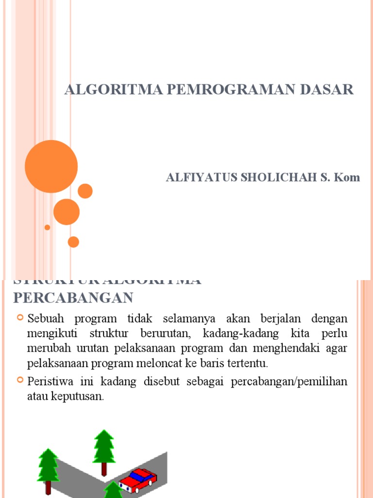 Algoritma Percabangan | PDF