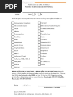 Modelo RELATÓRIO NUTRICIONAL | PDF | Nutricionista | Nutrição