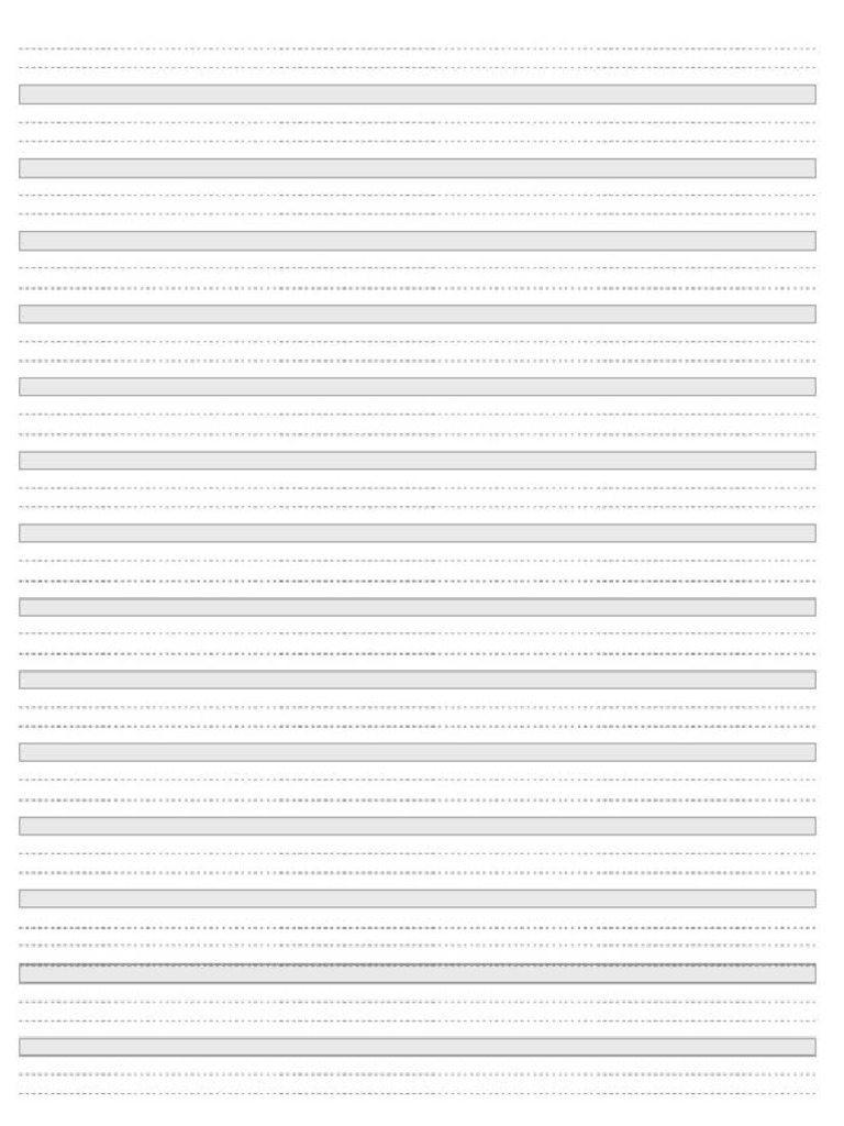 Hoja Doble Línea | PDF